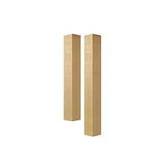 Brown Wood 6 inch Square Bar Column Unfinished Alder 01636010AL1 ...