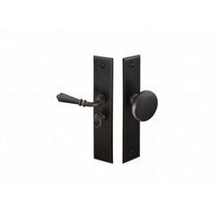 Emtek 2291US10BLH, Left Hand Rectangular Style Screen Door Lock, Oil Rubbed Bronze ...