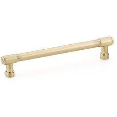 Emtek 86689US4, 6 Inch Center to Center Jasper Cabinet Pull, Satin ...