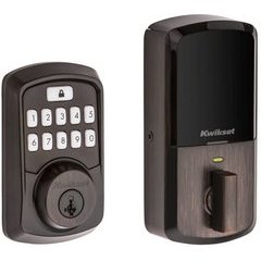 Kwikset 917HFL-15S, Smartcode Keypad Electronic with Halifax Door Lever ...