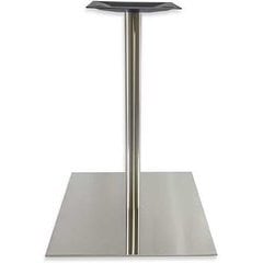 Peter Meier 5017-28-SS, 17 Inch Square Base x 28-1/2 Inch Table Height ...