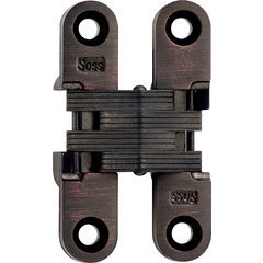 SOSS 204 Invisible Hinge for 3/4 Inch Minimum Door Thickness, 1/2 Inch ...