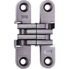 SOSS 204 Invisible Hinge for 3/4 Inch Minimum Door Thickness, 1/2 Inch ...