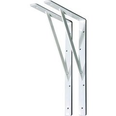 U.S. Futaba 22 Inch Length Heavy-duty Shelf Bracket - White 72531 82 ...