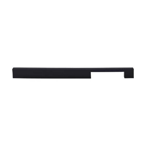 Top Knobs TK25BLK, 12 Inch Center to Center Sanctuary Linear Cabinet Pull, Flat Black ...