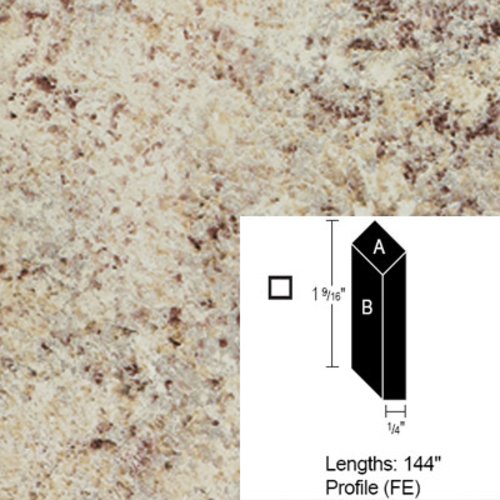 Wilsonart Bevel Edge, Golden Juparana, 4 ft (Pack of 3) | CabinetParts.com