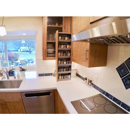 Dropout Cabinet Fixtures 8003L, 6 Shelf Spice Rack/Storage System Wide ...