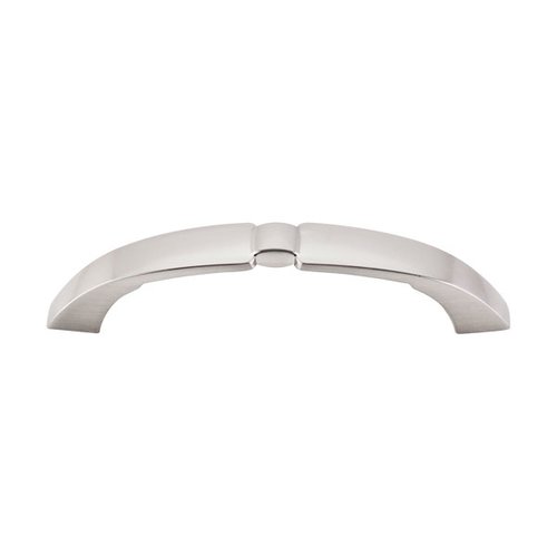 Top Knobs M1290, 3-3/4 Inch Center to Center Asbury Lida Cabinet Pull, Brushed Satin Nickel ...