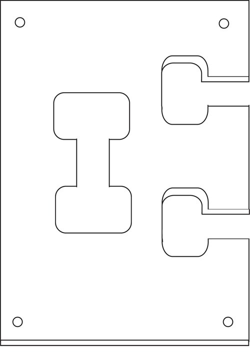 Fastcap FLIPBOLT JIG, Flipbolt Template | CabinetParts.com