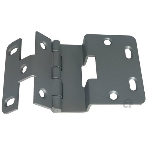 #74 Five Knuckle Overlay Institutional Hinge, Chrome Powder Coat ...