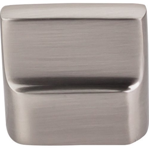 Top Knobs M2050, 1-3/8 Inch Length Aspen II Flat Sided Cabinet Knob, Brushed Satin Nickel ...