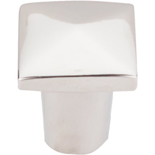 Top Knobs M2055, 3/4 Inch Length Aspen II Square Cabinet Knob, Polished Nickel | CabinetParts.com
