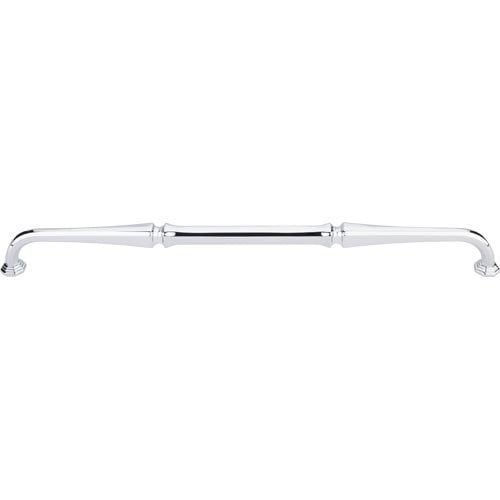 Top Knobs TK345PC, 12 Inch Center to Center Chareau Chalet Cabinet Pull, Polished Chrome ...