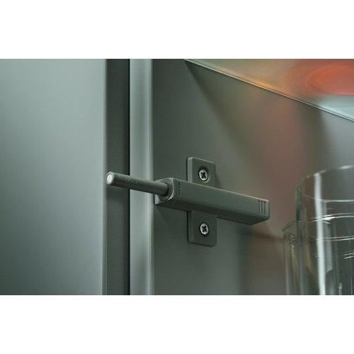 Blum 956.1004, Tip-On Unit for Doors Under 48 Inch Tall, Carbon Black ...