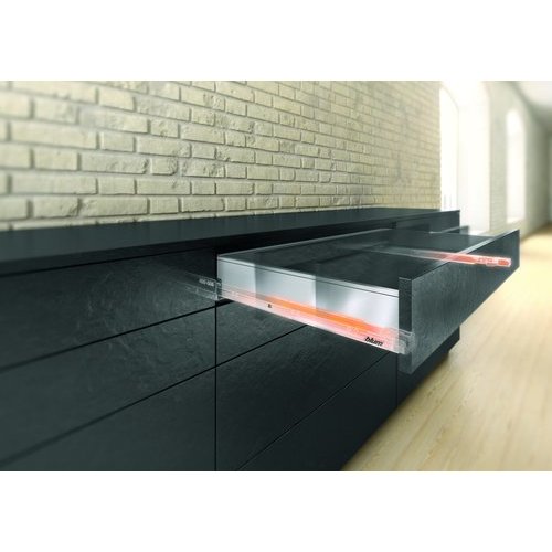 Blum 770M50S0S, LEGRABOX Metal Drawer System Kit, 20 Inch Long x 3-9/16 ...