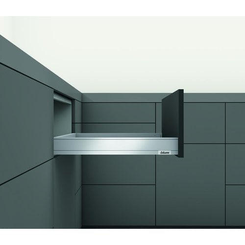 Blum 770N50S0S, 20 Inch Length Series N LEGRABOX Metal Drawer System ...