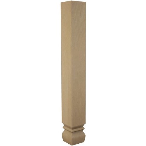 Brown Wood 01112410HM1, 24 Inch Height Kensington Leg, Hard Maple ...