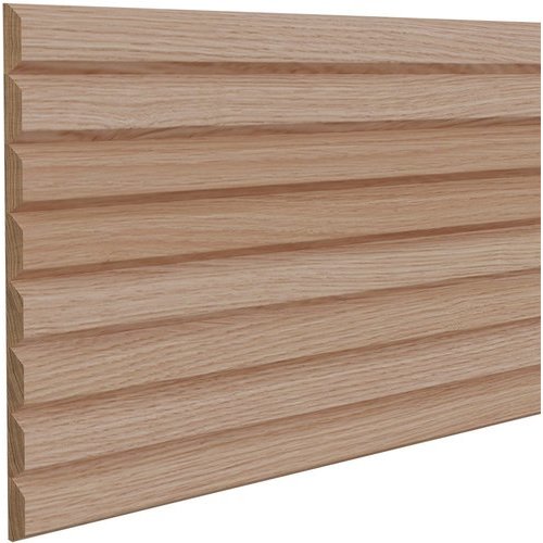 Brown Wood 011248207AK1, Solid Wood Flexible Decorative Tall Bevel ...