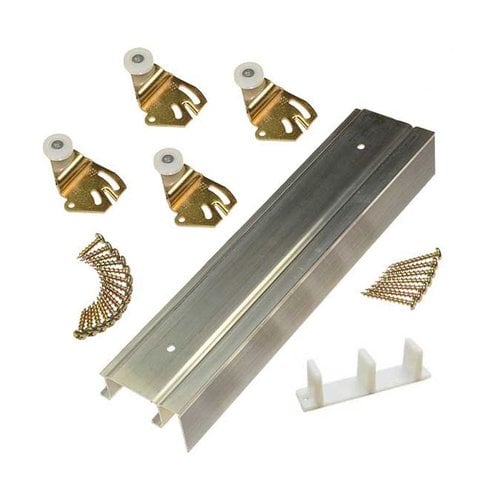 Johnson Hardware 2200F481, 2200F Series Bypass Track and Hardware Set ...