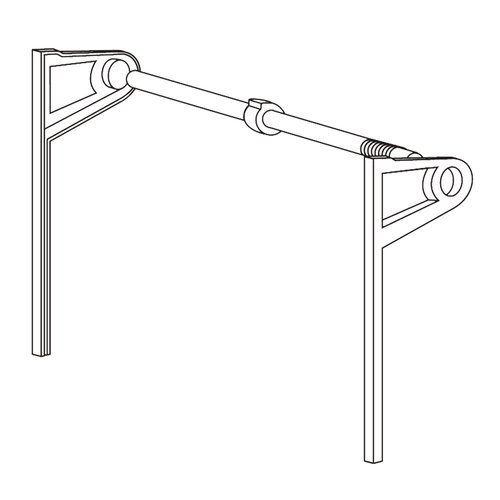 Omega National Products ST-2-30-AL, Tambour Door Spring Tension Track ...