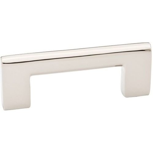 Emtek 86272US14, 5 Inch Center To Center Trail Cabinet Pull, Polished Nickel Lifetime ...