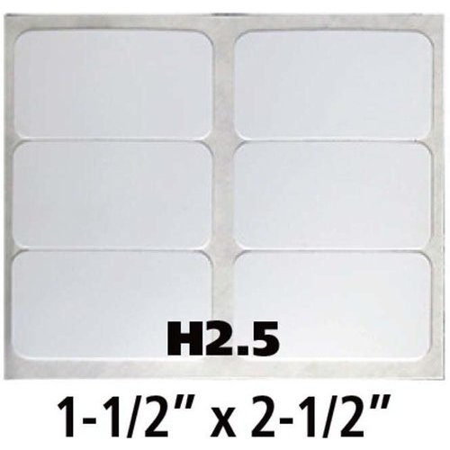 1-1/2 x 2-1/2 Inch Fastcaps, 120 Fastcaps Per Box, White | CabinetParts.com