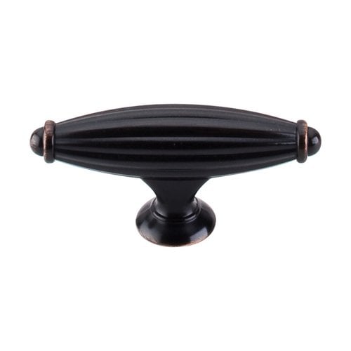 Top Knobs M1635, 2-5/8 Inch Length Tuscany T-Handle Cabinet Knob, Tuscan Bronze | CabinetParts.com