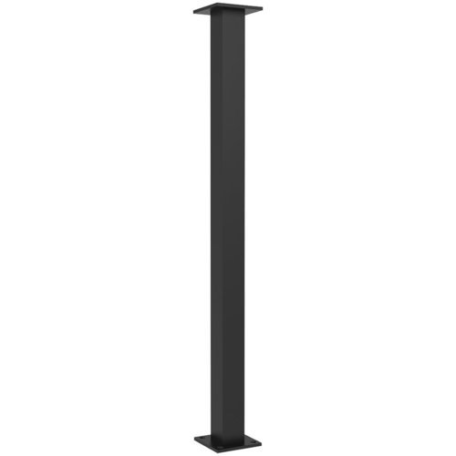 Federal Brace 39566, Trajan Countertop Support Leg 29" High Gloss Black ...