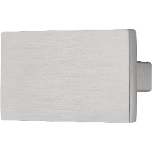 Hafele 155.00.350, 1-9/16 Inch Length Rectangular Cabinet Knob, Satin ...