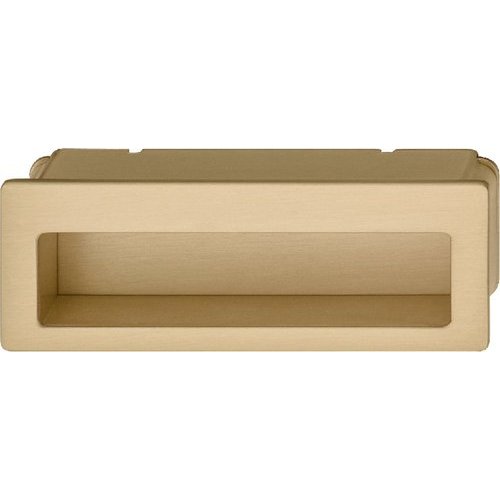 Hafele 155.01.794, 4-1/8 Inch Length Inset Cabinet Pull, Satin/Brushed ...