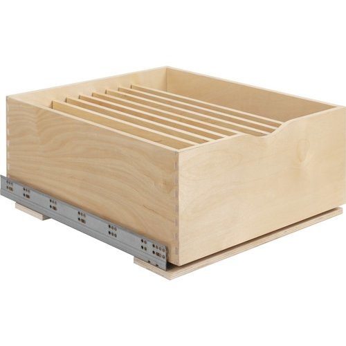 Hardware Resources ROCWS21-WB, Preassembled 21 Inch Wide Rollout Tray ...