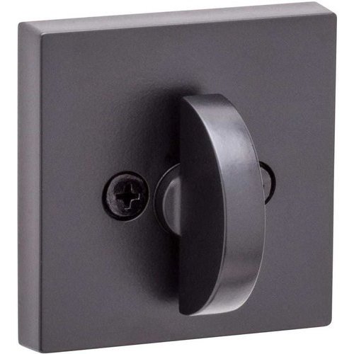 Kwikset 982SQT-15, UL Single Cylinder Halifax Square Rose Deadbolt with ...