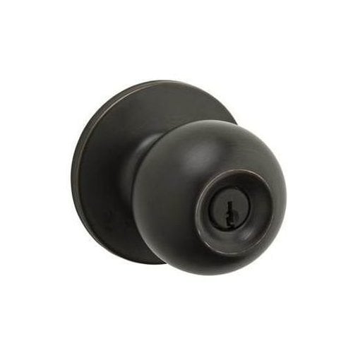 Kwikset SK5000RG-11PV1, Safelock Regina Knob Entry Lock with New ...