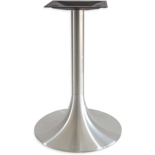 Peter Meier 6020-28-AL, 20 Inch Round Trumpet Base x 28-5/8 Inch Table ...