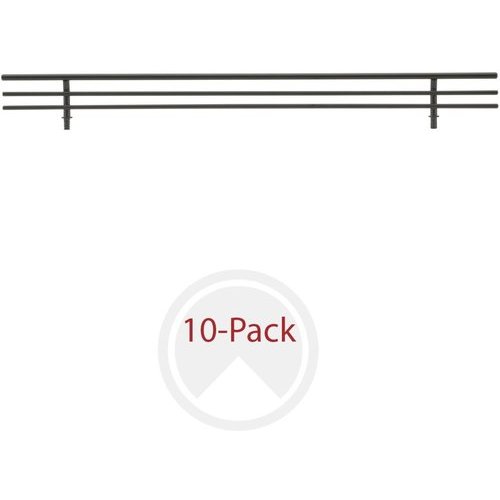 Rev-A-Shelf CSRSL-18MB-10, 17 Inch Width Sidelines Closet Shoe Rail, 10 ...