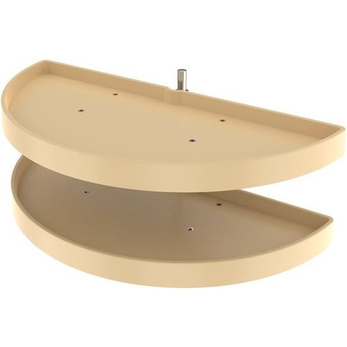 Rev-A-Shelf 39 Inch Diameter Half Moon Pivot-Out 2 Shelf Blind Corner ...