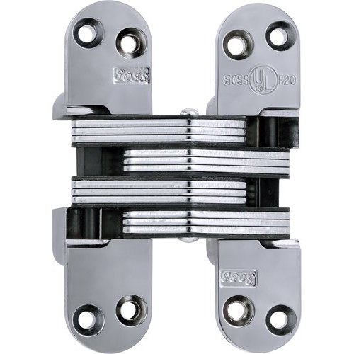 Soss 218FRUS26, #218 Fire Rated Invisible Hinge Polished Chrome ...