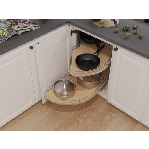 Vauth Sagel 90092000048, VS Cornerstone MaXX, 2 Tray Blind Corner Swing ...