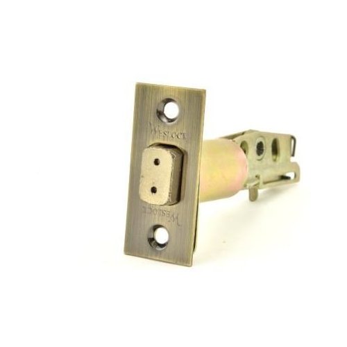 Weslock 14232XA-SL, Dual Option 2-3/8 Inch Deadbolt, Antique Brass ...
